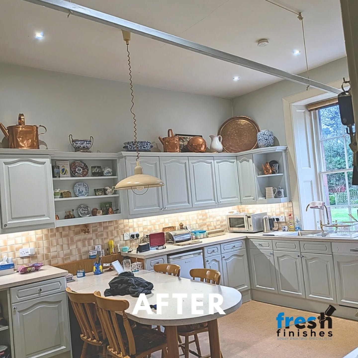 Kitchen Spray Painting Scottish Borders | Fresh Finishes